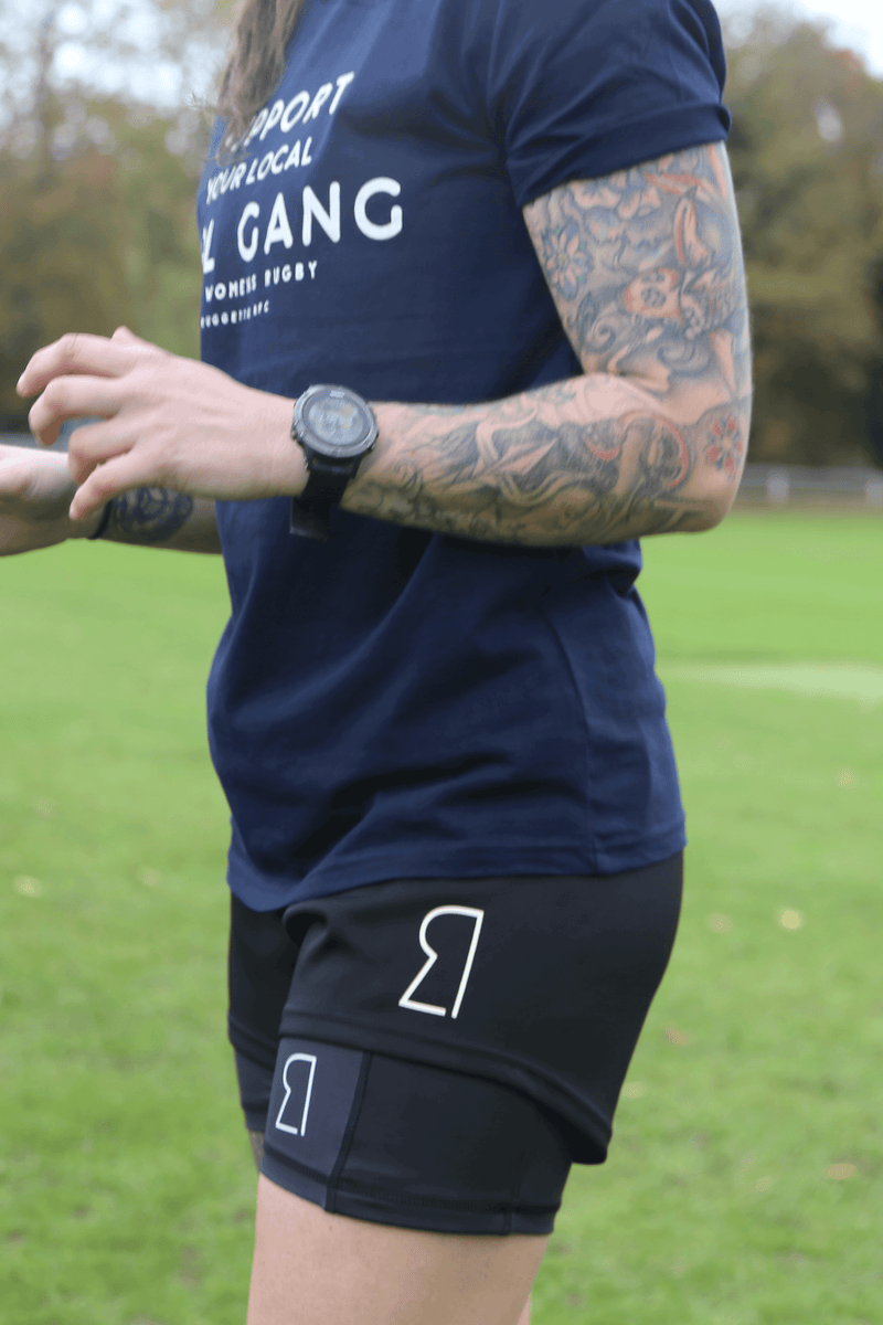 Step 1 Short Biker Fit | Women's Rugby Shorts – RUGGETTE RFC